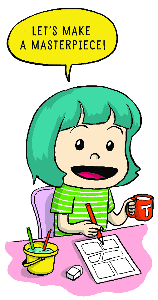 How to Draw Manga Vol 1 - Create your own one-page comic! - AQUILA Blog