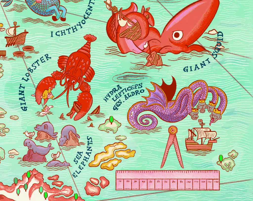 Here Be Monsters: A Journey Through Sea Myths and Maps - AQUILA Blog
