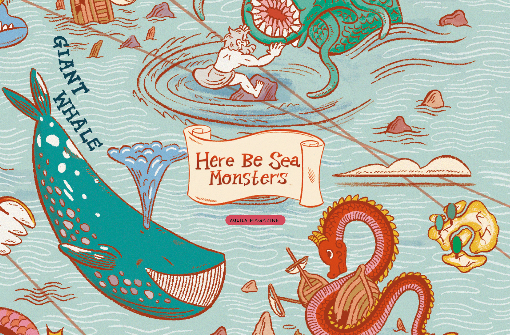 Here Be Monsters: A Journey Through Sea Myths and Maps - AQUILA Blog