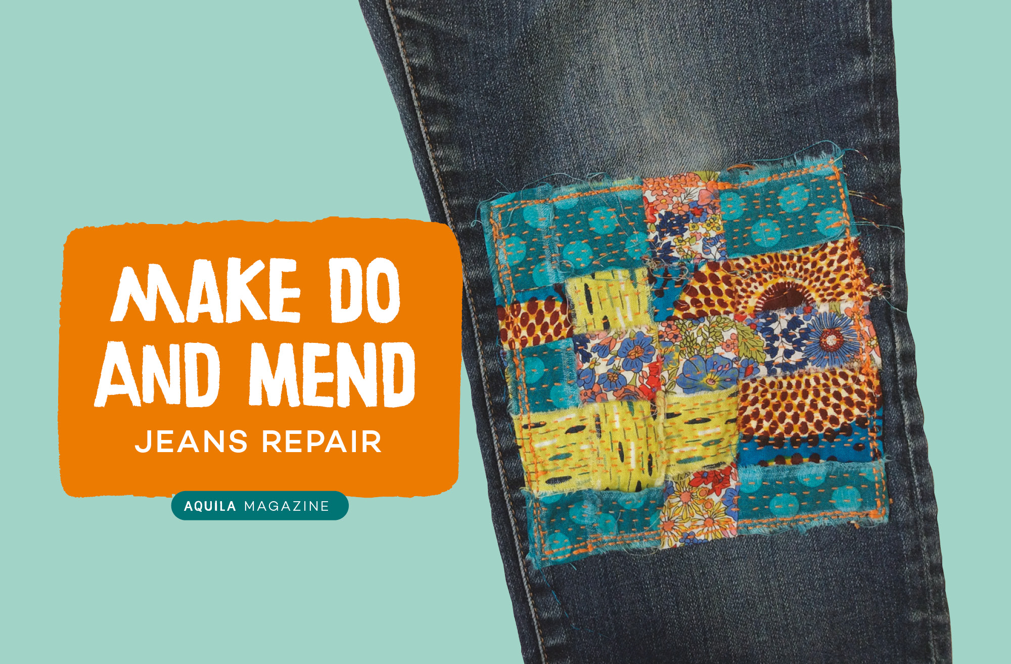 The Art of Make Do and Mend: WWII Sewing Tips to Revive Old Jeans ...